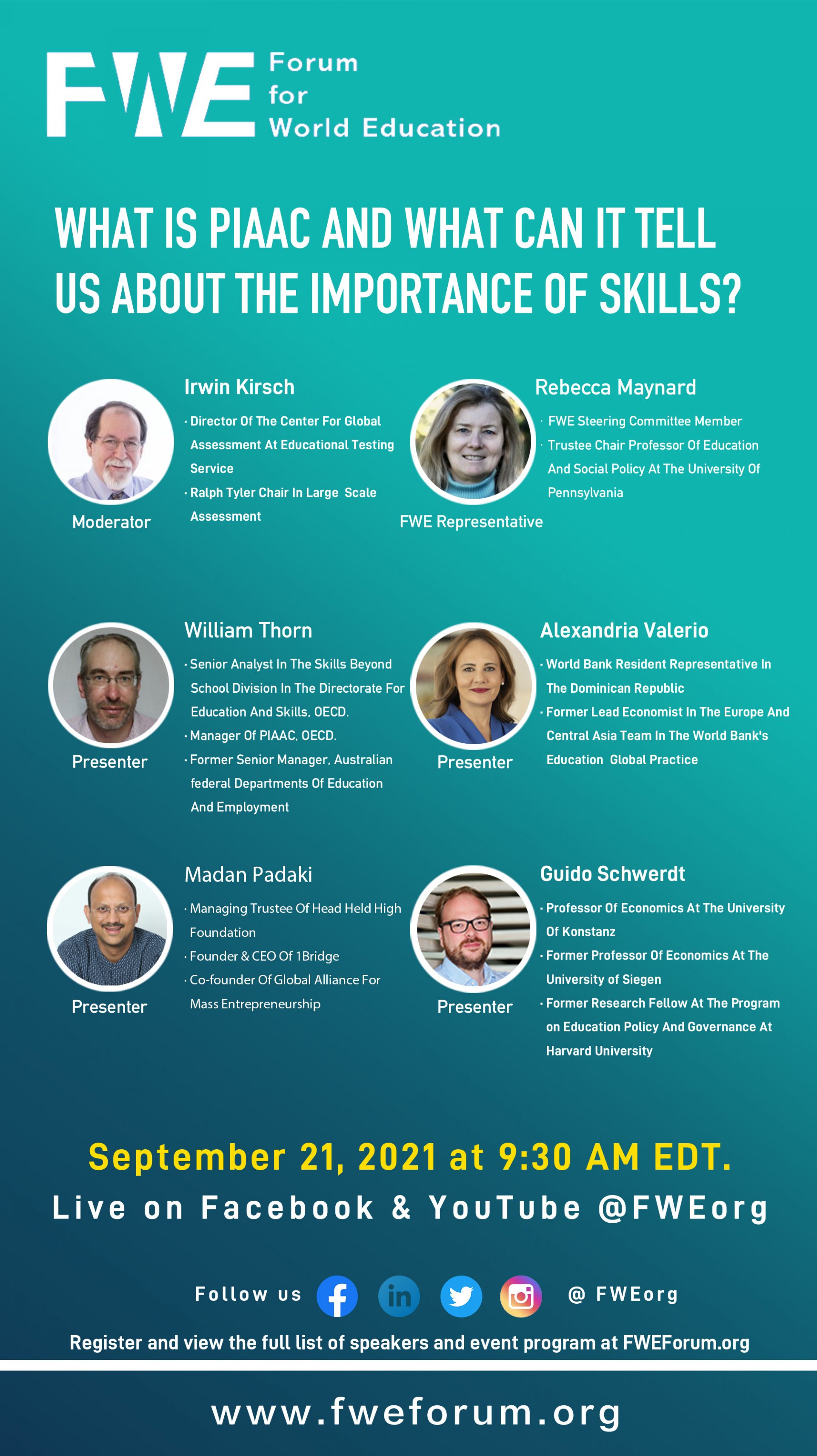 FWE Webinar | What is PIAAC and what can it tell us about the ...